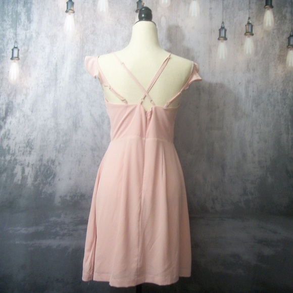Dee Elly | Dresses | Pale Pink Dee Elly Strappy Dress Size Large | Poshmark
